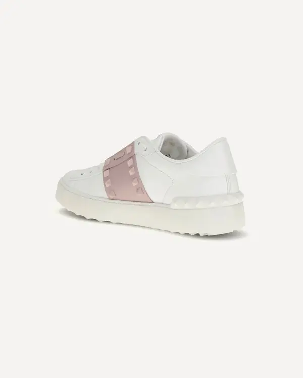 Valentino Garavani Open Rockstud Sneakers - White