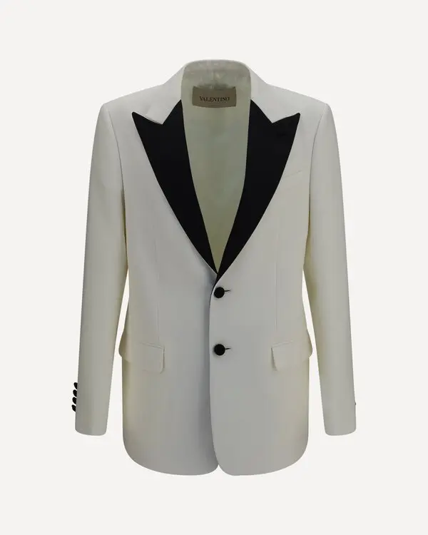 Valentino Garavani Two-tone Wool Jacket