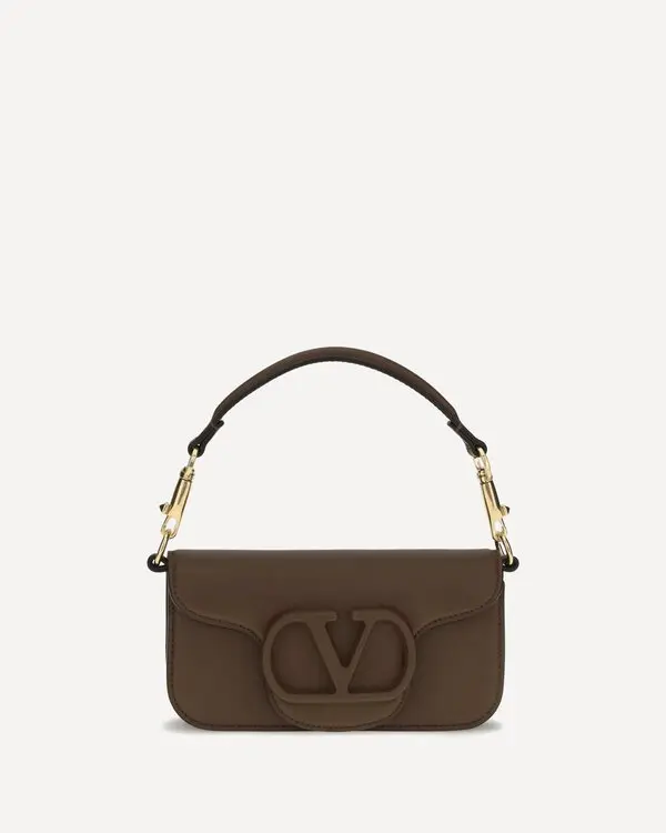 Valentino Garavani Mini Locò Shoulder Bag In Calfskin