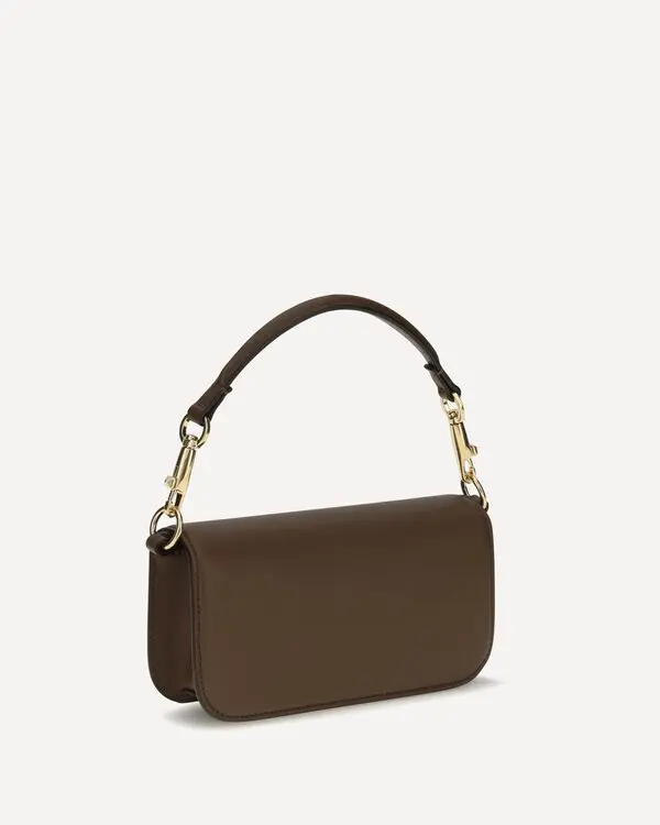 Valentino Garavani Mini Locò Shoulder Bag In Calfskin