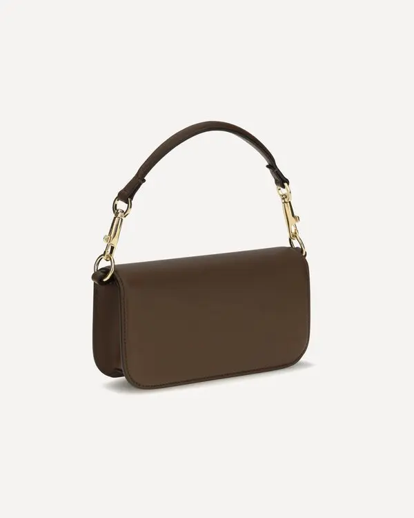 Valentino Garavani Mini Locò Shoulder Bag In Calfskin