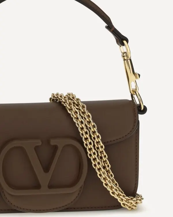 Valentino Garavani Mini Locò Shoulder Bag In Calfskin