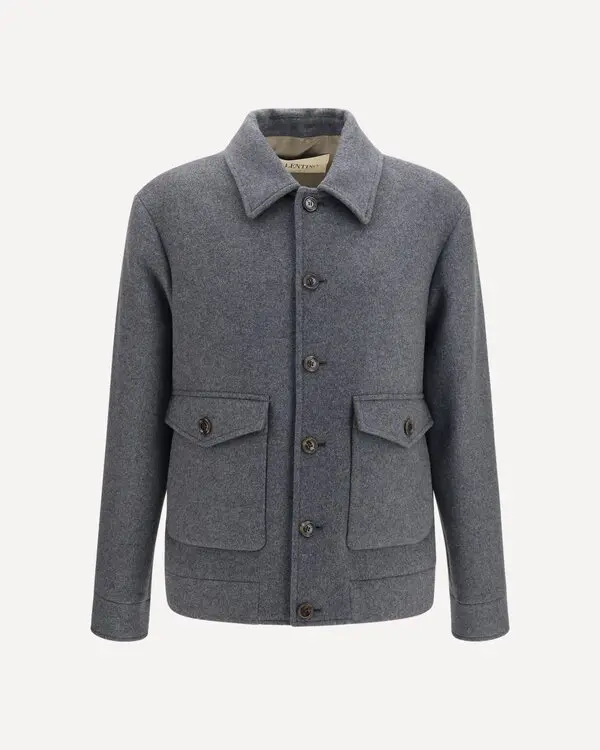 Valentino Garavani Wool And Cashmere Jacket