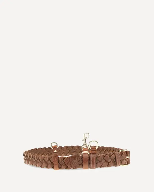 Miu Miu Woven Leather Belt