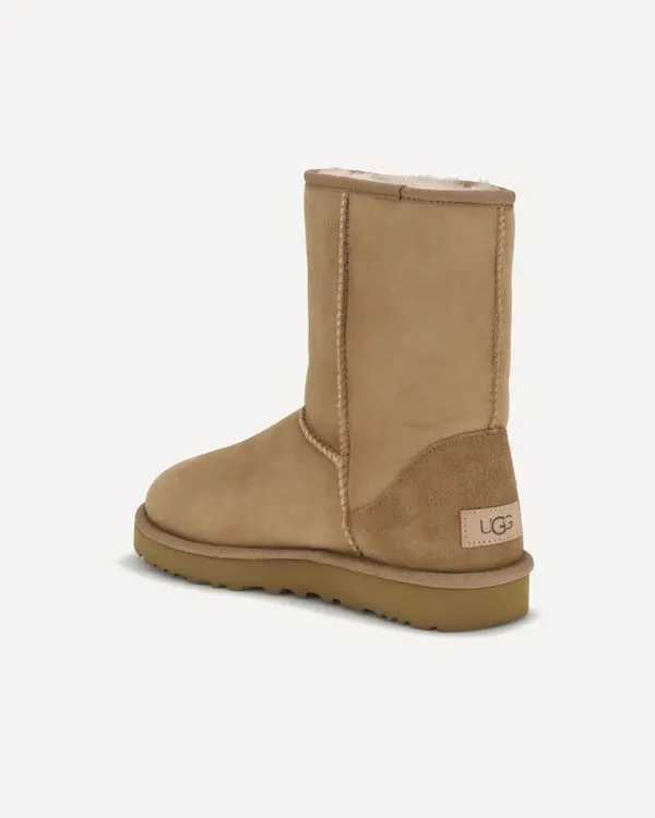 UGG Classic Short Suede Boots - Beige
