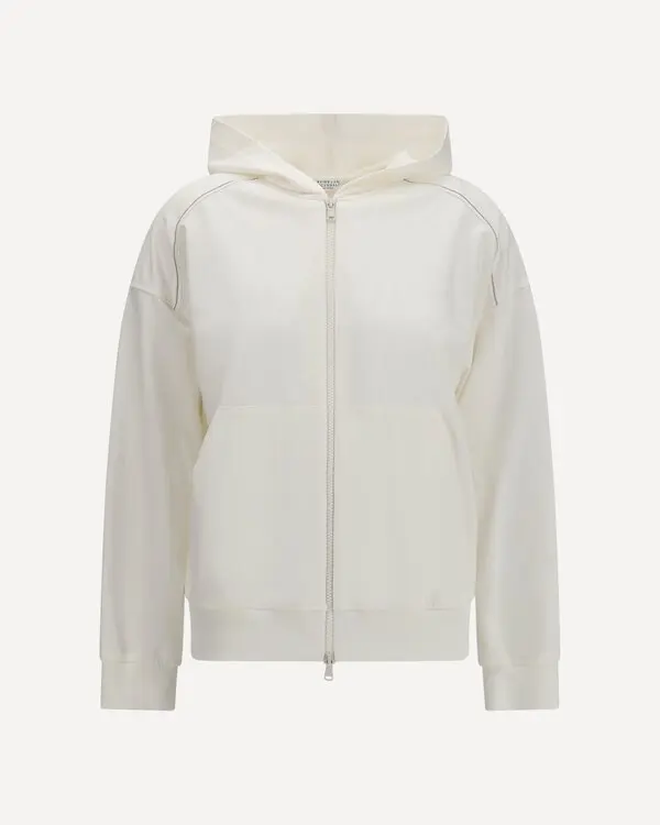 Brunello Cucinelli Cotton Zip-up Hoodie