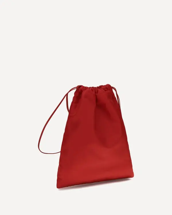 Prada Wish Re-nylon Clutch - Red