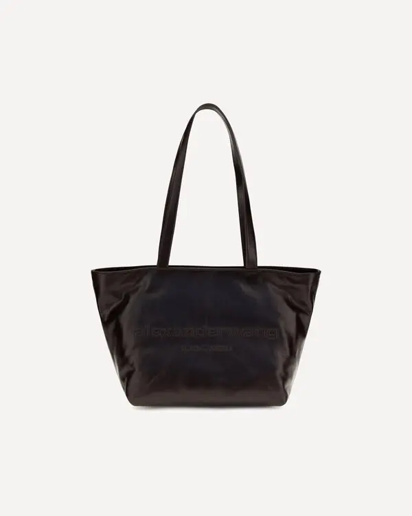 Alexander Wang Medium Punch Leather Tote Bag - Brown