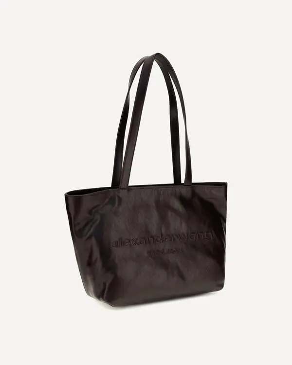 Alexander Wang Medium Punch Leather Tote Bag - Brown