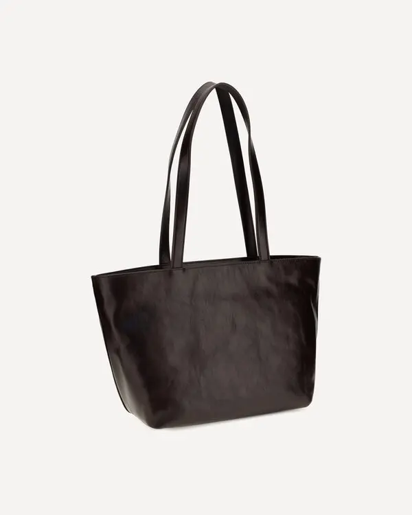 Alexander Wang Medium Punch Leather Tote Bag - Brown