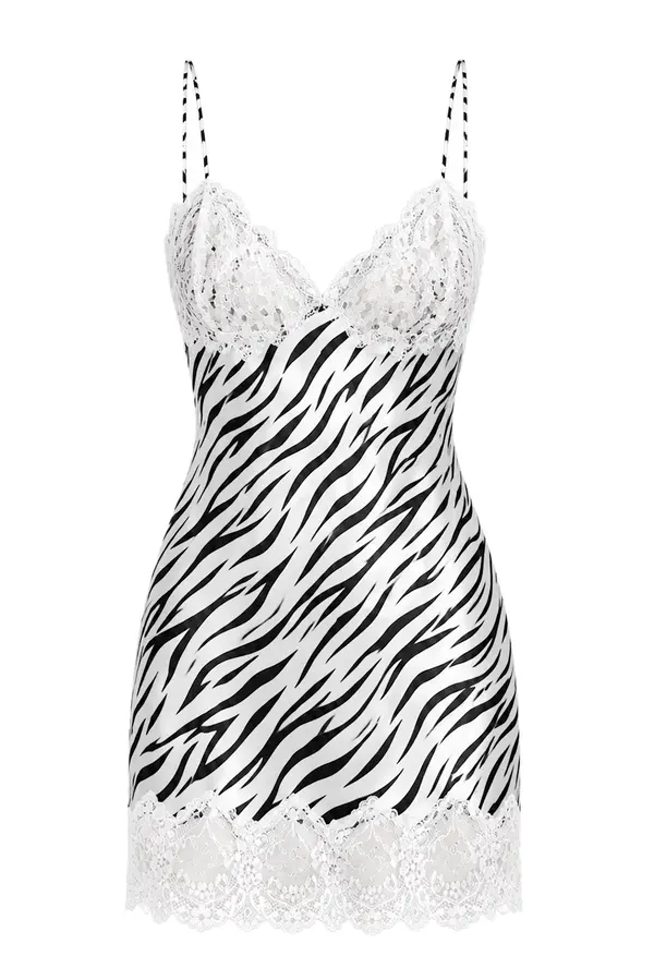 SWF Lace Trim Slip Dress - Shadow Play