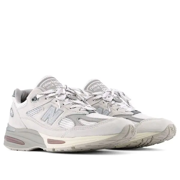 NEW BALANCE 991v2 Made In Uk Sneakers - Wind Chime/flint Grey