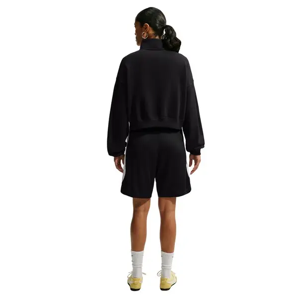 Nike Studio Fleece 1/4-zip Cropped Top