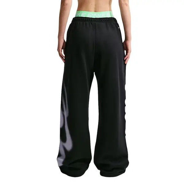 Nike Studio Fleece Wide Leg Graphic Pants