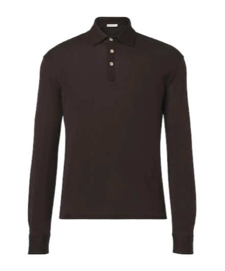 THE ROW Reyes Cotton Jersey Polo Shirt