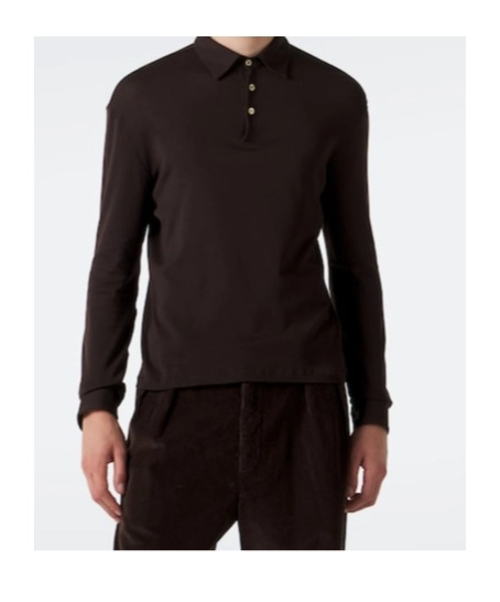 THE ROW Reyes Cotton Jersey Polo Shirt