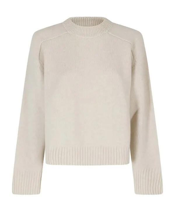Soeur Ribbed Knit Crew Neck Sweater