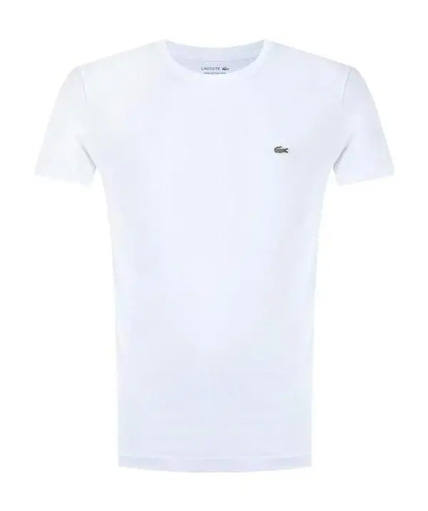 Lacoste Logo-patch Crewneck T-shirt
