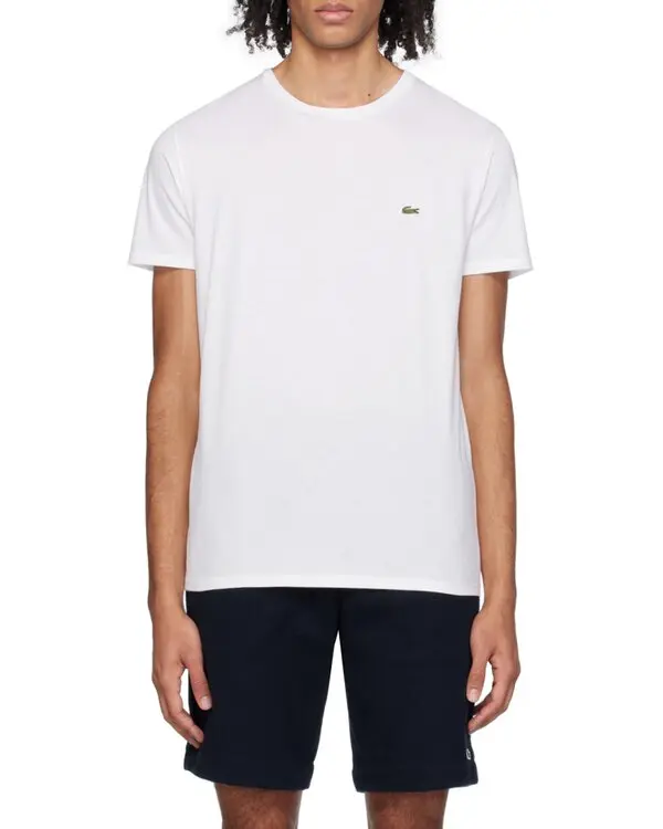 Lacoste Logo-patch Crewneck T-shirt