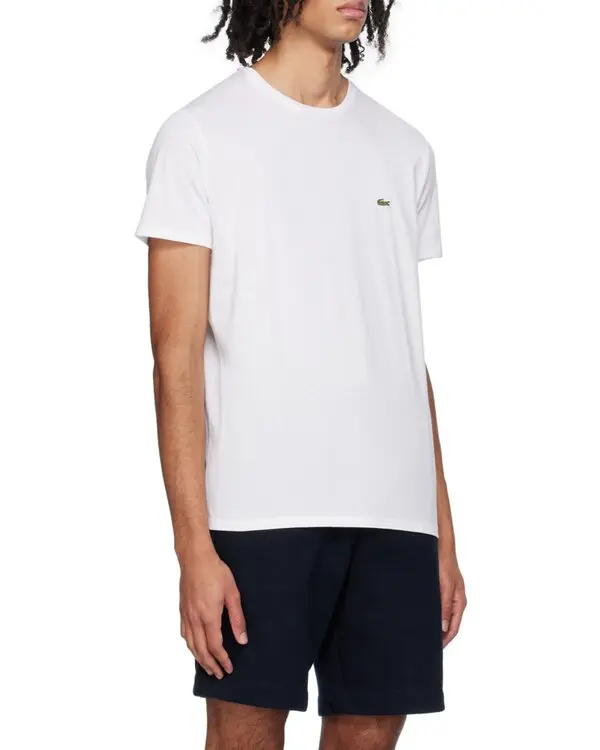 Lacoste Logo-patch Crewneck T-shirt