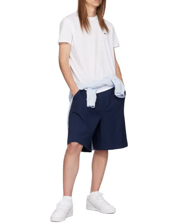 Lacoste Logo-patch Crewneck T-shirt