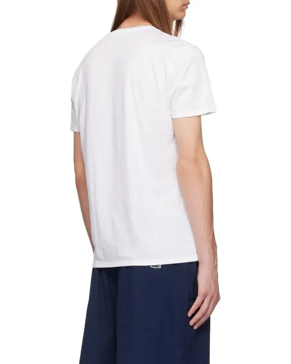 Lacoste Logo-patch Crewneck T-shirt
