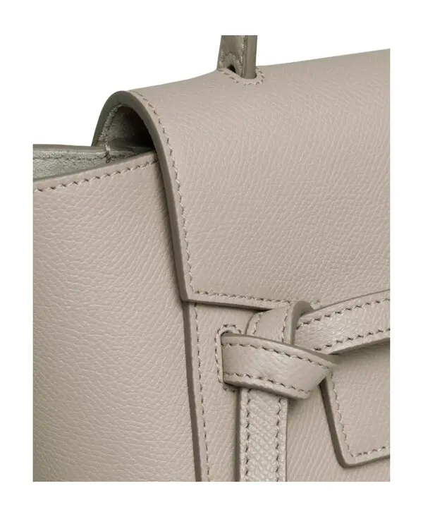 Celine Nano Belt Bag In Grained Calfskin