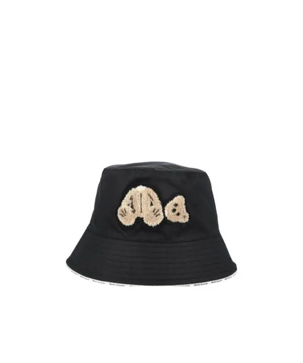 Palm Angels Teddy Bear Appliqué Bucket Hat