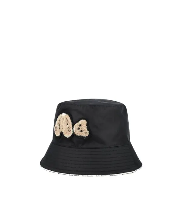 Palm Angels Teddy Bear Appliqué Bucket Hat