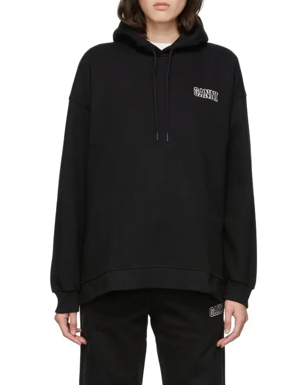 GANNI Oversized Hooded Sweatshirt