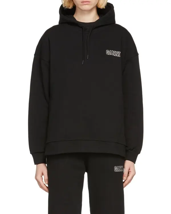 GANNI Oversized Hooded Sweatshirt