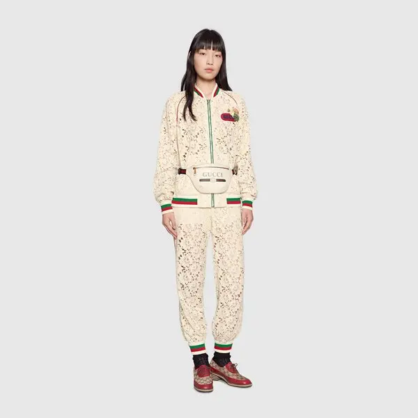 Gucci Print Small Belt Bag - White