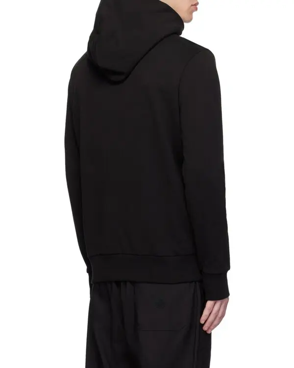 Moncler Logo Detailed Long Sleeved Hoodie