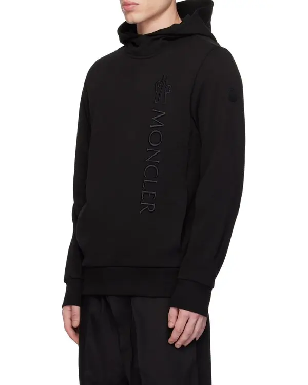 Moncler Logo Detailed Long Sleeved Hoodie