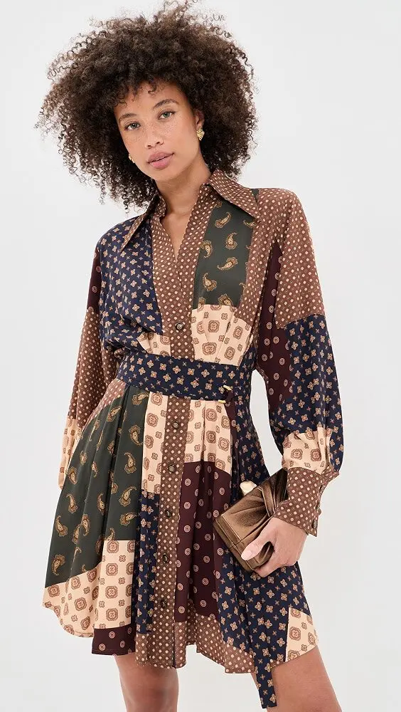 Zimmermann Tuck Mini Dress