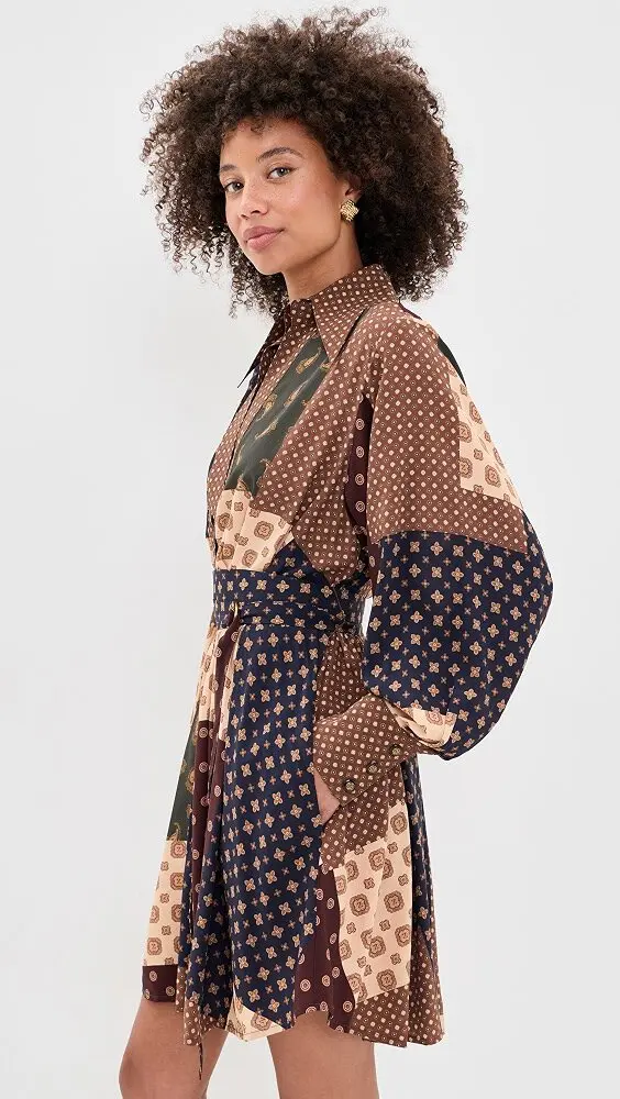 Zimmermann Tuck Mini Dress