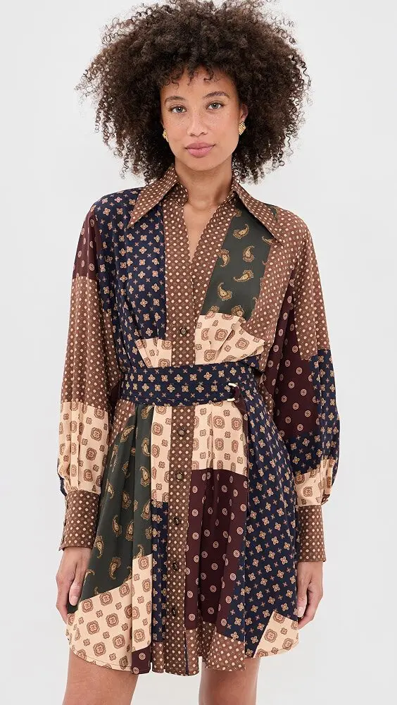 Zimmermann Tuck Mini Dress