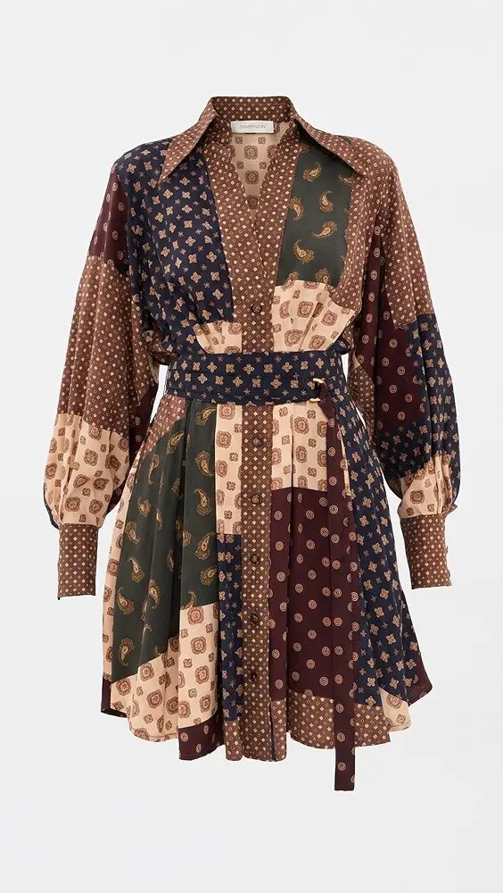 Zimmermann Tuck Mini Dress