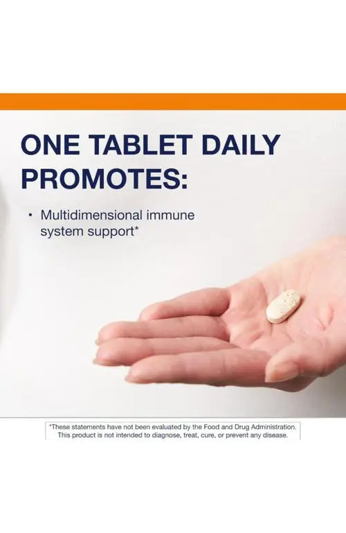 METAGENICS Immucore Immune Support Vitamin C D3 Zinc Selenium Mushroom Extract 90 Tablets