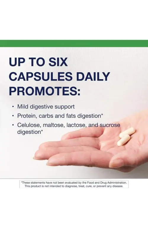 METAGENICS Spectrazyme Enzyme Complex Digestive Support Capsules 180 Capsules