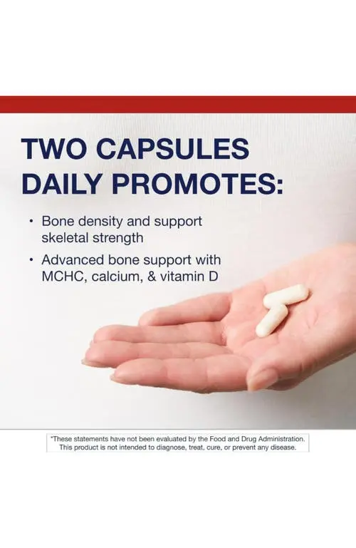 METAGENICS Bone Builder Plus High-absorption Calcium Supplement Capsules 180 Capsules