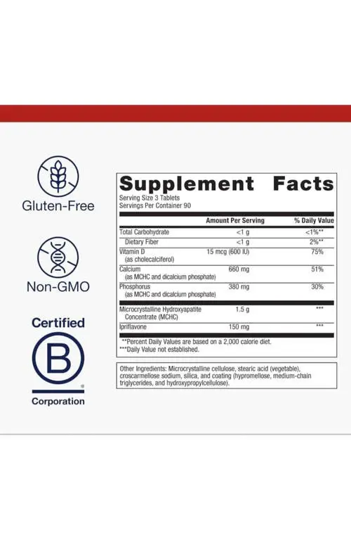 METAGENICS Bone Builder Prime Mchc Calcium Complex Supplement 270 Tablets