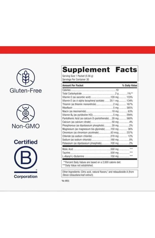 METAGENICS Endura Electrolyte Balance Hydration Powder Lemonade 30 Packets