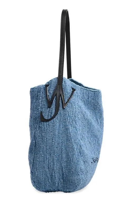 JW Anderson Beaded Small Bulb Bag - Blue 800
