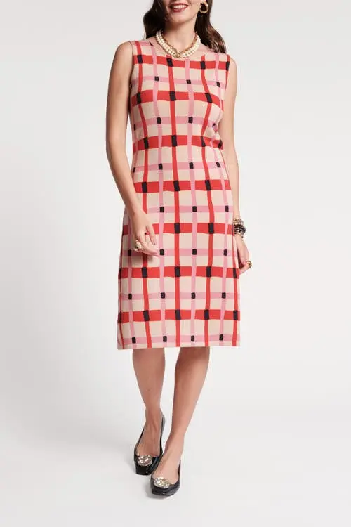 FRANCES VALENTINE Swan Shift Dress