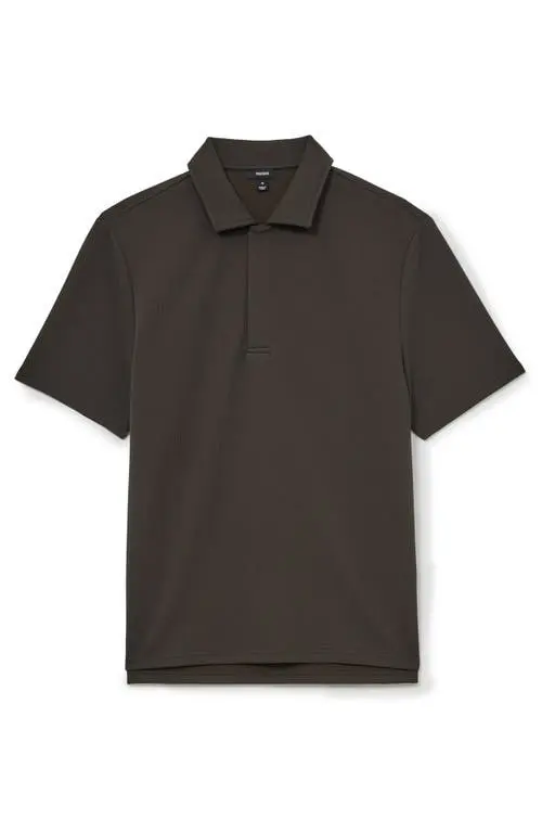 REISS Reed Performance Polo - Brown