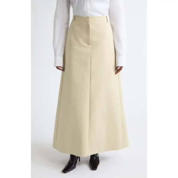 EENK Draped Back A-line Skirt