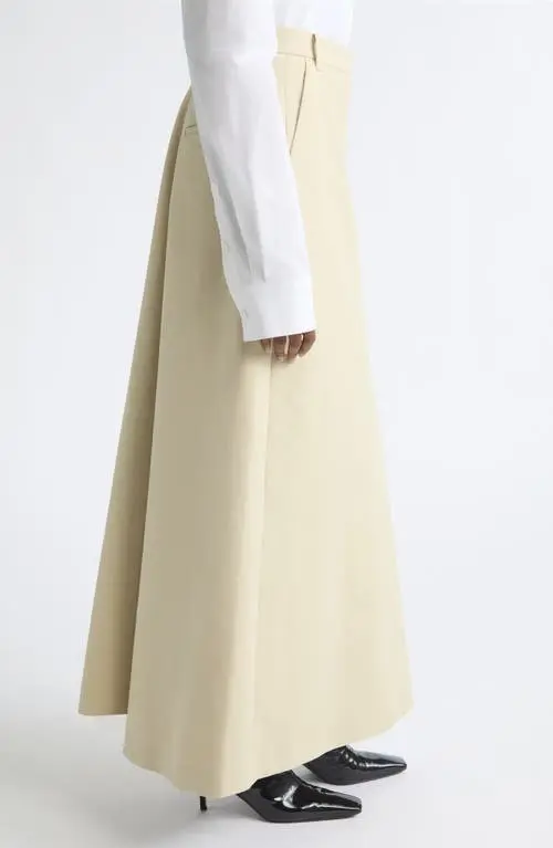 EENK Draped Back A-line Skirt