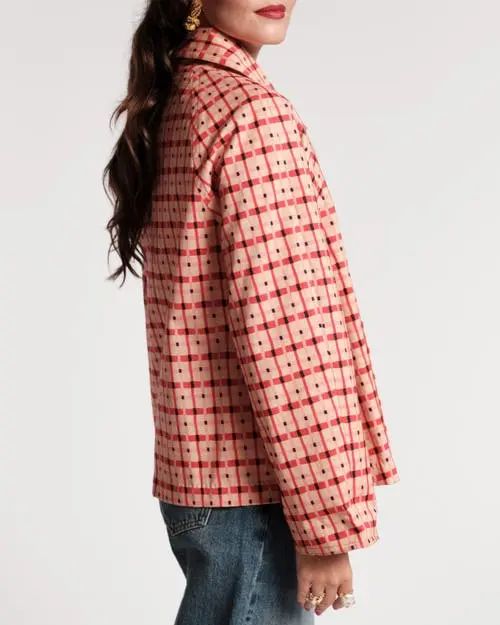 FRANCES VALENTINE Short Spiffy Trench Lollipop
