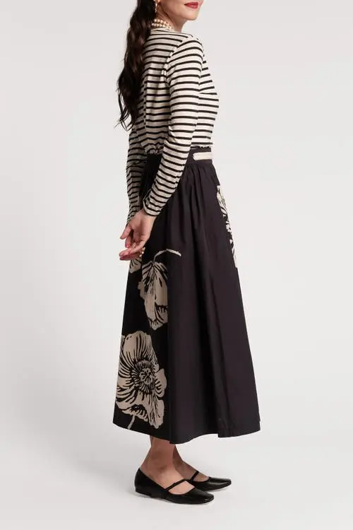 FRANCES VALENTINE Phoebe Midi Skirt
